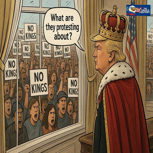 Millions March Across the U.S. for “No Kings” Protest - The Eagle Report